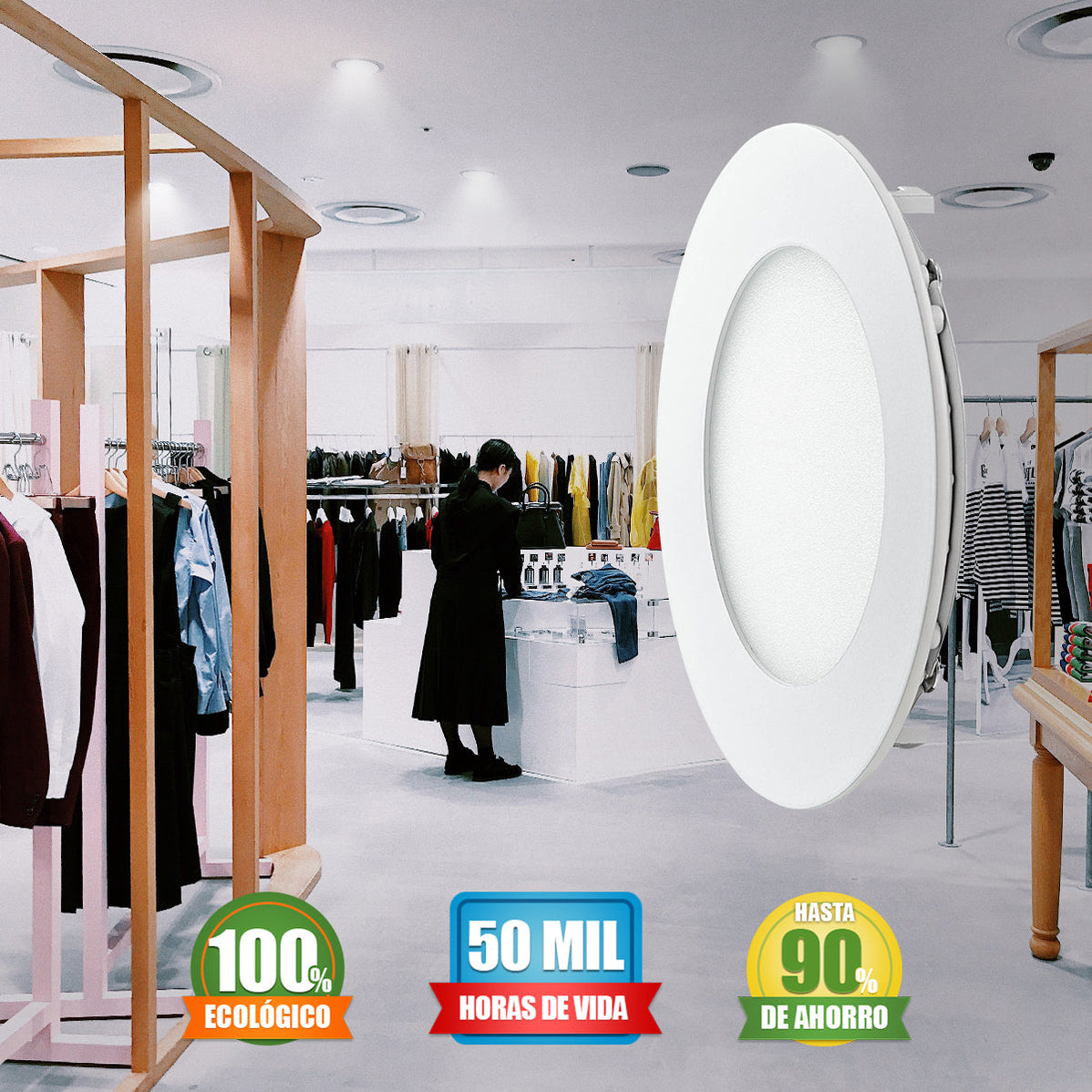 Lámparas LED de plafón — Eco Energy Mexico